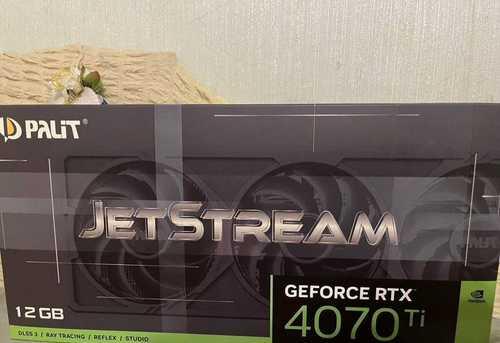 Видеокарта Palit GeForce RTX 4070Ti JetStream 12GB