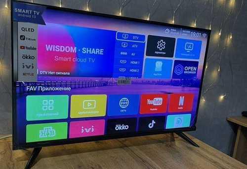 Teлевизop SMART TV Q90 на базе Samsung