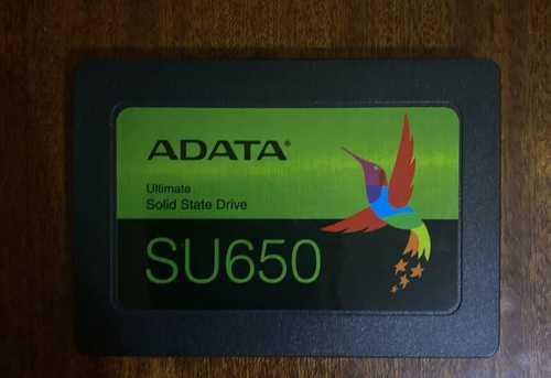 SSD 120GB 2.5 SATA накопитель Adata SU650