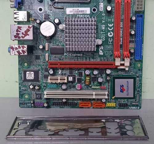 ECS G31T-M9 LGA 775. Очень быстрая