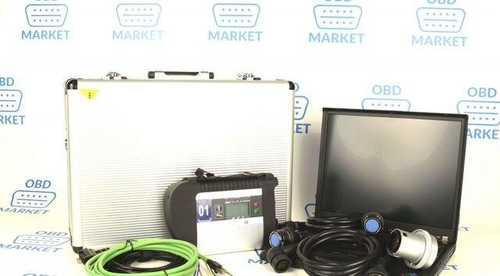 Автосканер Mercedes star diagnosis c4 + ноутбук