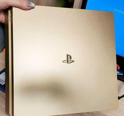 Sony playstation 4 slim 500gb золотая Gold Edition