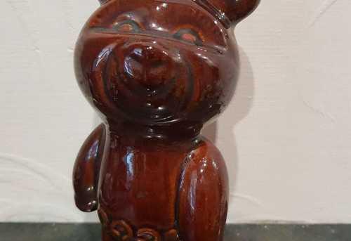 Большая статуэтка Олимпийский мишка керамика