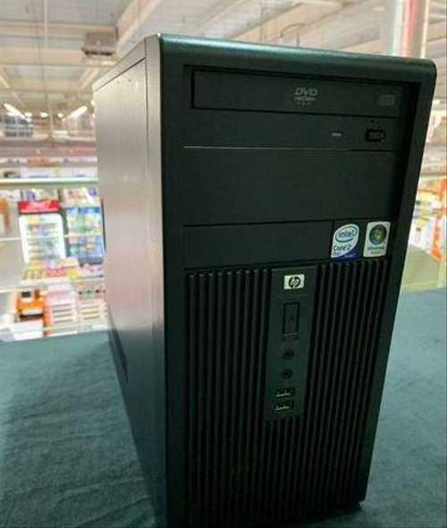 Компьютер для удалёнки E6750/4gb ddr2/250Gb