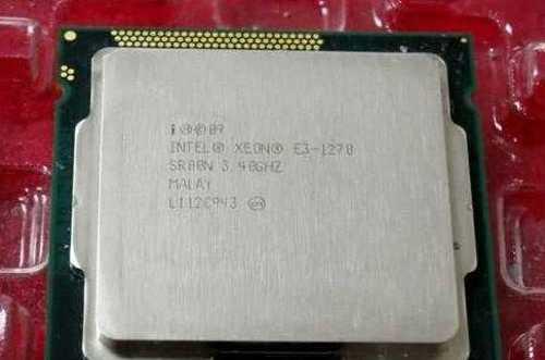 Процессор сокет 1155 intel e3-1270 аналог Core-i7