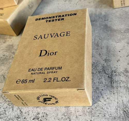 Dior sauvage тестер