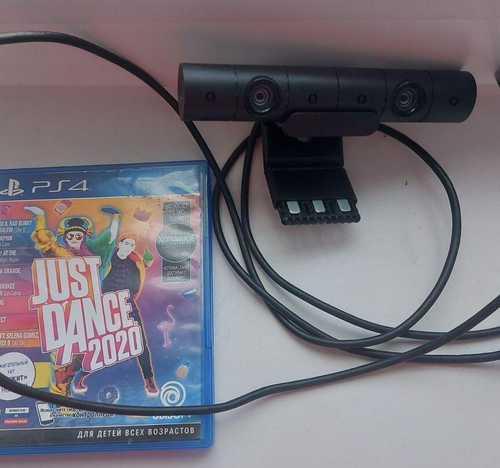 Камера для sony playstation 4 с игрой Just Dance