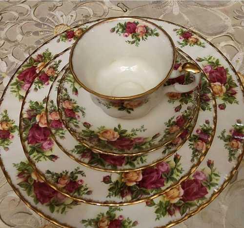 Royal Albert old country roses Розы Старой Англии