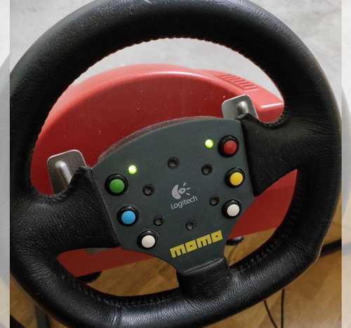 Руль logitech momo racing