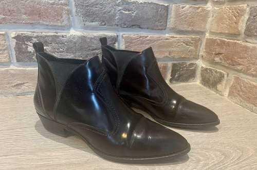 Ботинки - казаки massimo dutti 37рр