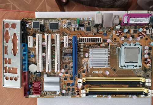 Материнская плата asus P5B SE, LGA775 рабочая, с п