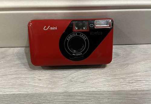 Плёночный фотоаппарат konica mini