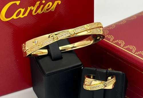 Набор бижутерии Cartier