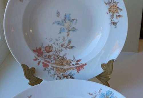 Антикварная тарелка Кузнецов в Москве до 1917 года