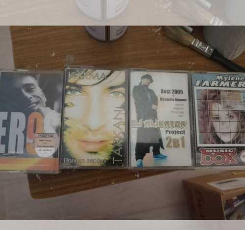Аудиокассеты с зарубежными исполнителями