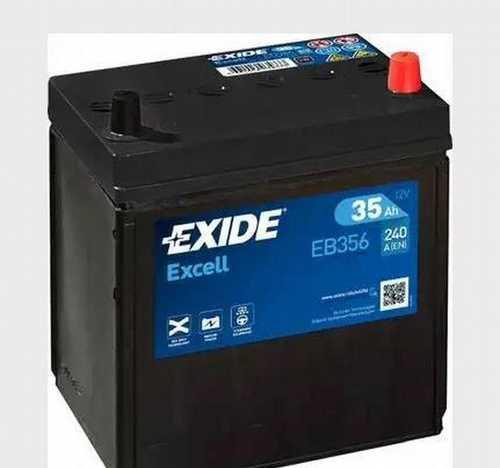 Аккумулятор автомобильный exide EB356