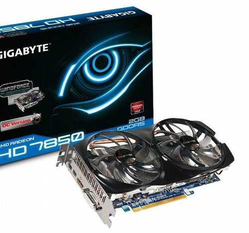 Видеокарта gigabyte GV-R785OC-2GD