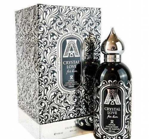 Attar collection crystal love FOR HIM EDP 100 ML