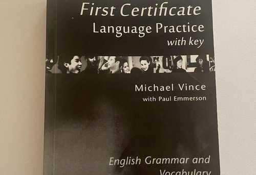 First Certificate Language Practice