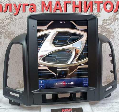 Магнитола Hyundai Santa Fe 2 Tesla 4/64 Гб android