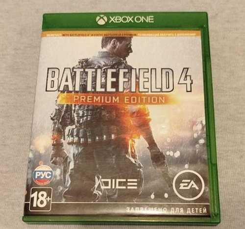 Диск на xbox one Battlefield 4