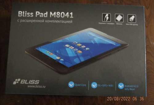 Планшет Bliss pad M8041 не включается