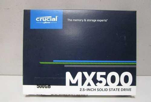 Твердотельный диск 500Gb Crucial MX500 CT500MX500S