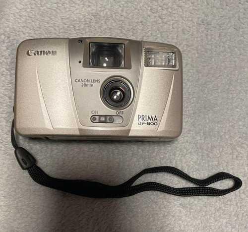 Фотоаппарат пленочный canon prima BF.800