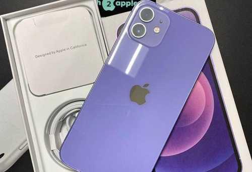 Apple iPhone 12 64GB Purple Как новый