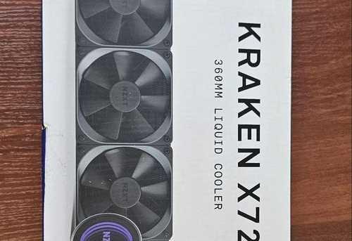 Водяное охлаждение nzxt Kraken x72