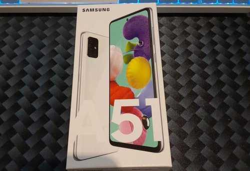 Коробка от телефона Samsung a51