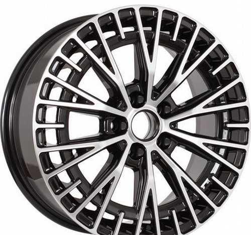 KDW KD1730 : 7x17 5*112 Et:45 Dia:57.1 Black Front Polished