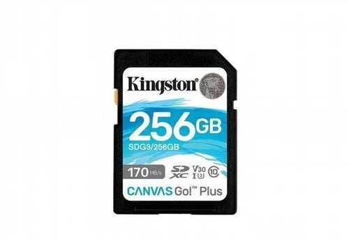 Карта памяти Kingston 256GB Canvas Go Plus 170R (S