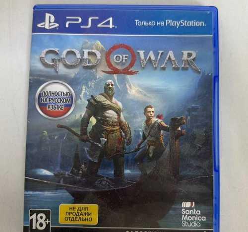 Игровые диски. Sony Playstation 4 God Of War