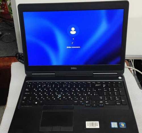 Dell Precision 7510 15,6"FHD IPS i7 6820HQ 16GB/25