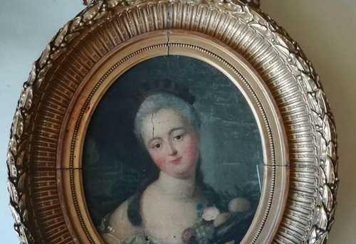 Картина Жан де Самсуа, "Портрет М.П. Нарышкиной"