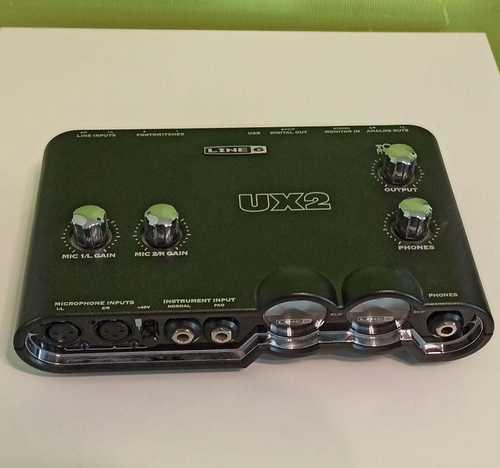 Line 6 POD UX 2 звуковая карта