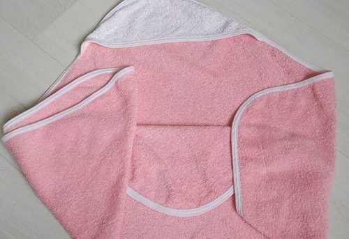 Полотенце детское уголок для новорожденных девочка