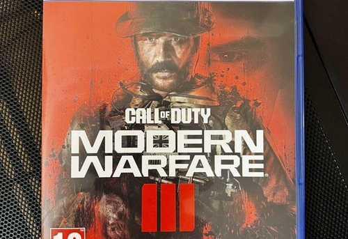 Call of Duty modern warfare 3 ps5 диск