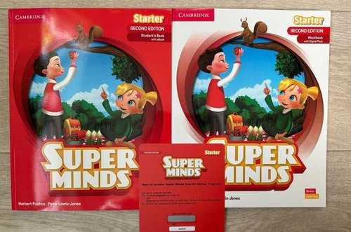 Super minds starter second edition + online