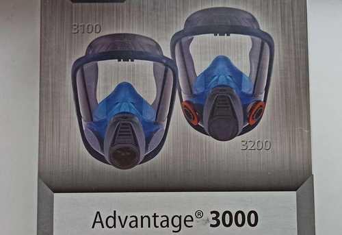 Маска полнолицевая многоразовая MSA Advantage 3000