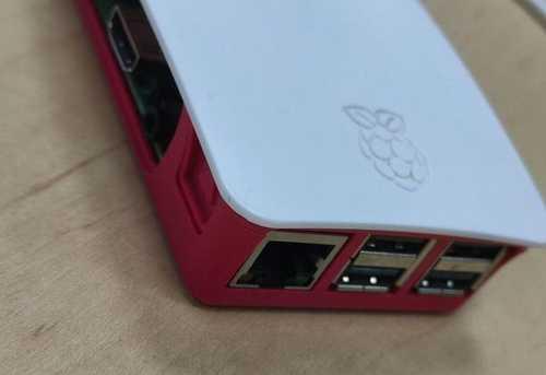 Raspberry pi 3 model b, sd 32gb, корпус, бп