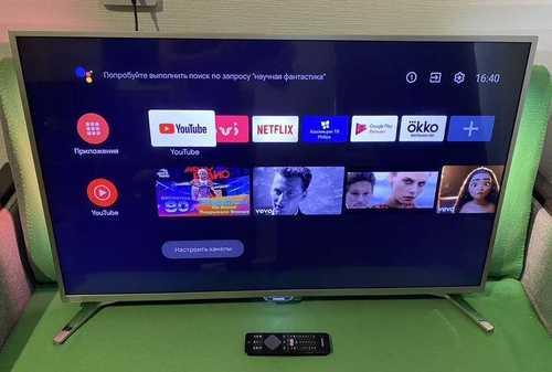 Телевизор Philips 43PUS6501 4k Android TV