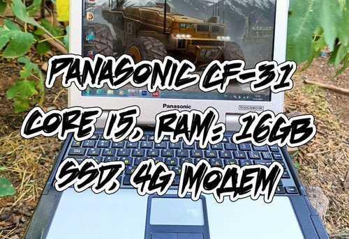 Panasonic CF-31. I5, RAM: 16GB, SSD, LTE