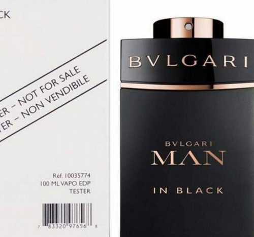 Bvlgari Man In Black тестер 100 мл