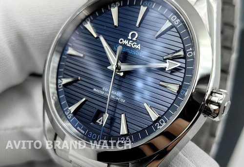 Часы Omega seamaster aqua terra 150m синий цифербл