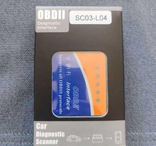 Автосканер OBD2 Elm327 v1.5 Wi-fi новый