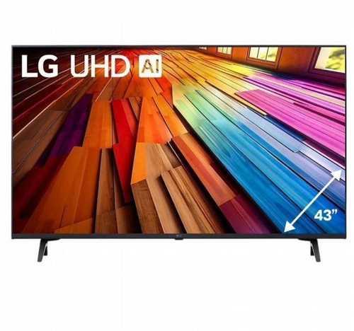 LG Телевизор 43UT80006LA 43" 4K UHD, черный