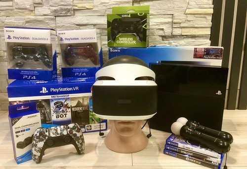 Sony playstation 4 vr шлем ps4