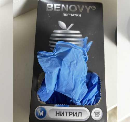 Перчатки нитриловые benovy